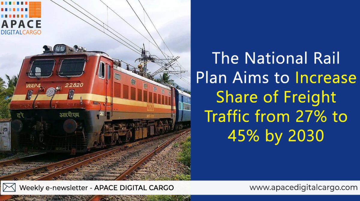 The National Rail Plan Aims to Increase Share of Freight Traffic from ...