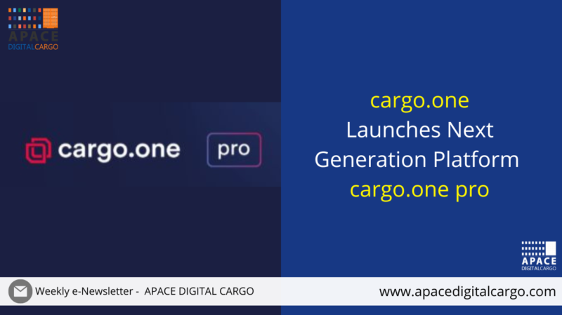 cargo.one Launches Next Generation Platform cargo.one pro | Apace ...