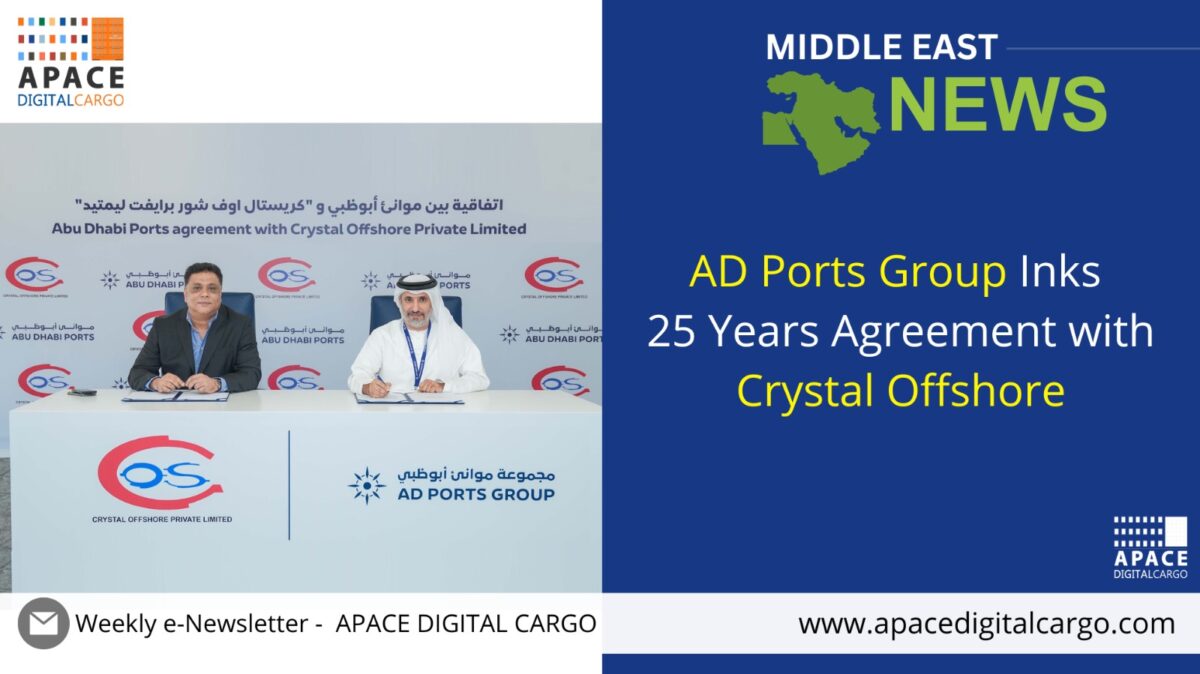 AD Ports Group Inks 25 Years Agreement with Crystal Offshore | Apace ...